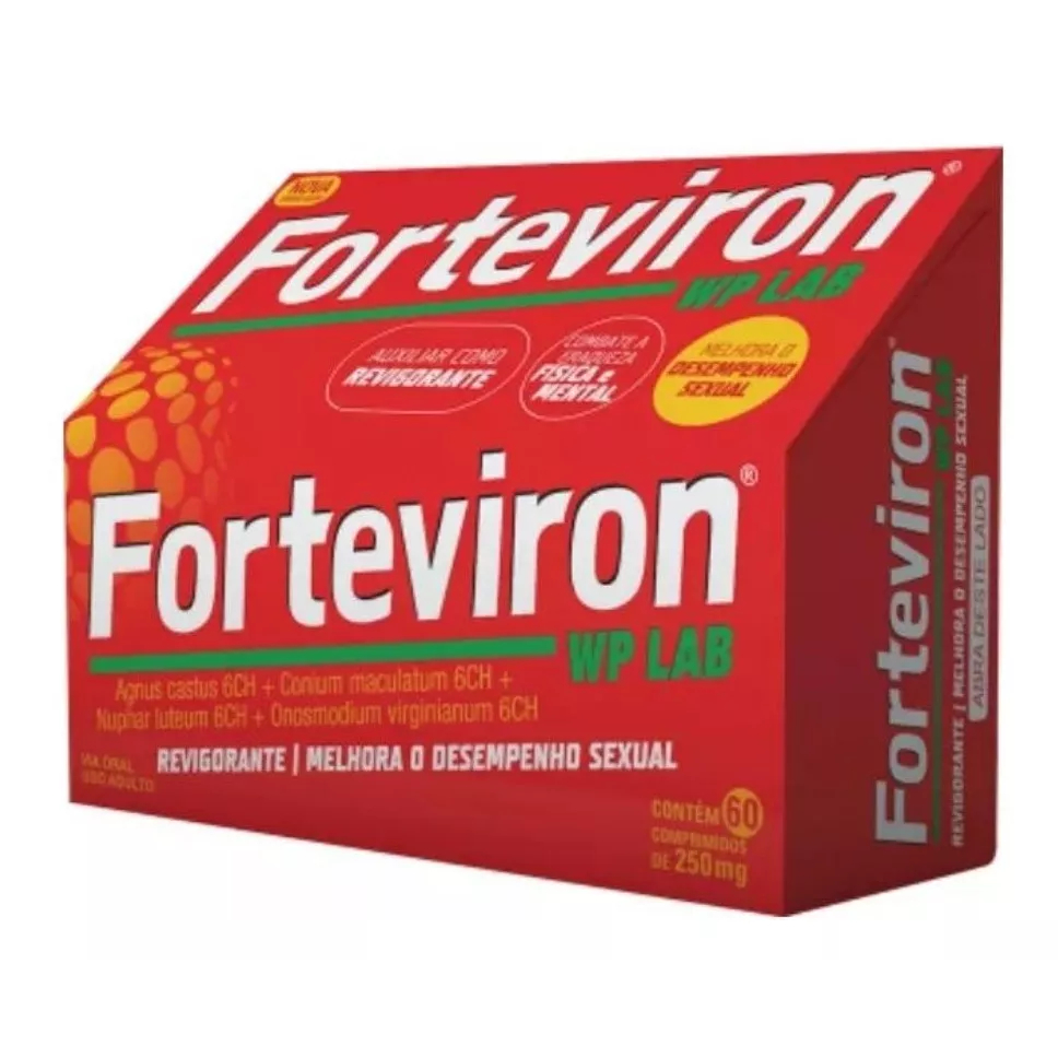 Suplemento Em Comprimidos Forteviron Wp Lab Vitaminas Em Caixa De 15g ...