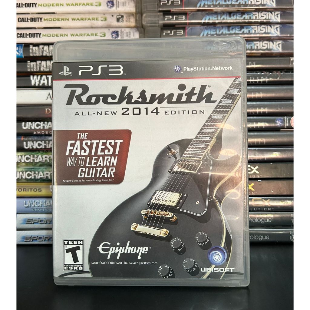 Rocksmith - Jogo mídia física vídeo game | Shopee Brasil