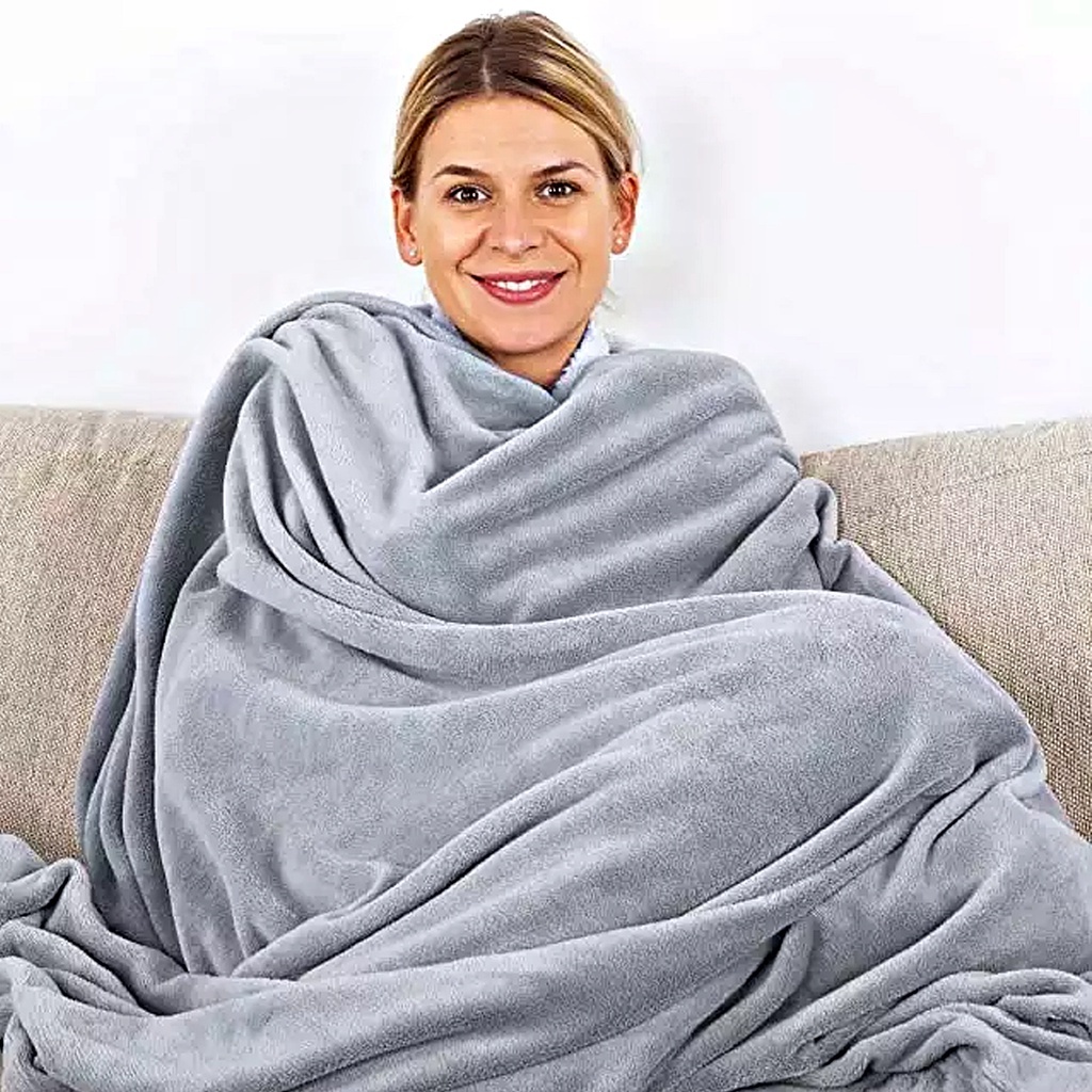 Coberta Manta Microfibra Para Casal 1,80 x 2,00 Quentinhas Várias Cores ...