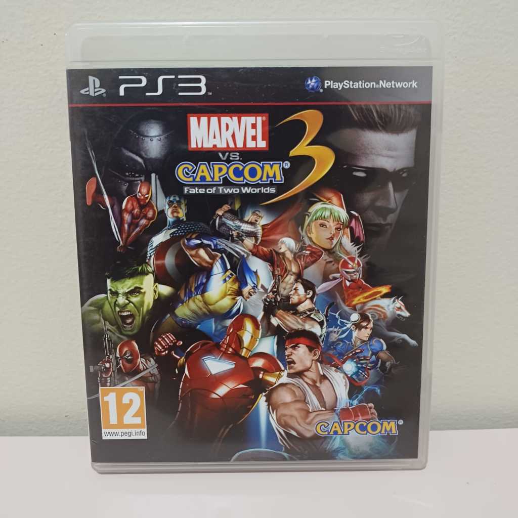 Marvel VS Capcom 3 Original Playstation 3 PS3 Fisico | Shopee Brasil