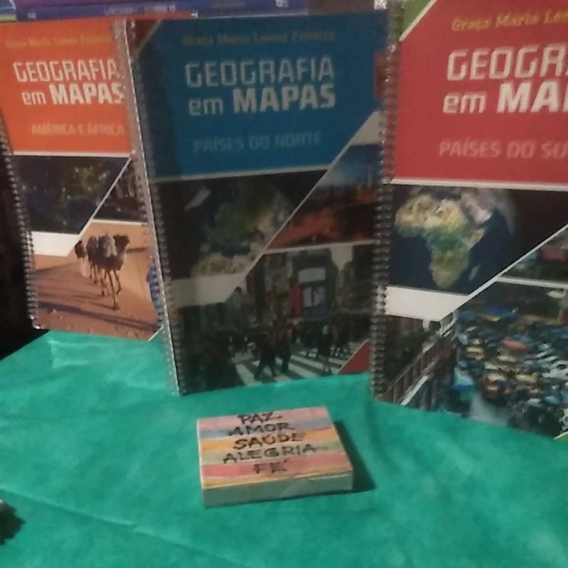 GEOGRAFIA EM MAPAS 5 edição 2014 livros do professor. | Shopee Brasil