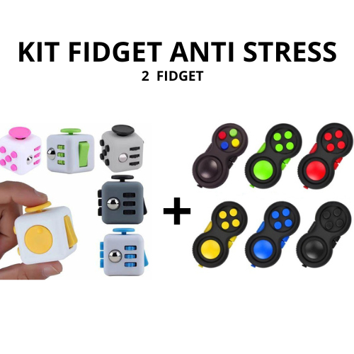 fidget anti stress kit com fidget anti stress | Shopee Brasil