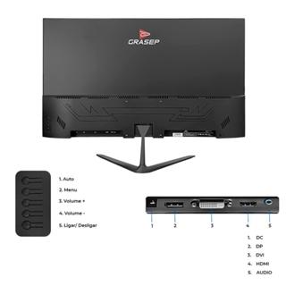Monitor Gamer Led 27 Polegadas Full Hd Som Integrado 165hz IPS 1ms ...