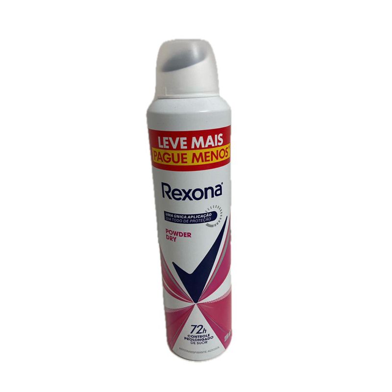 1 Rexona powder dry antitranspirante aerosol 250ml/148g 72 horas ...