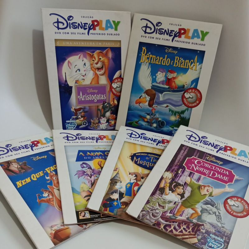 DVDs Coleção Disney Play | Shopee Brasil