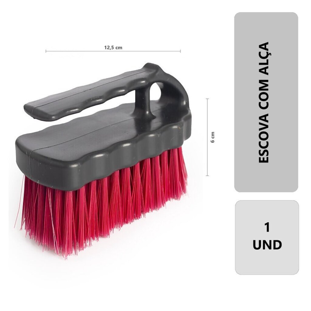 Escova Lavar Roupa Multiuso Com Alça - Reforçada - Qualidade | Shopee ...