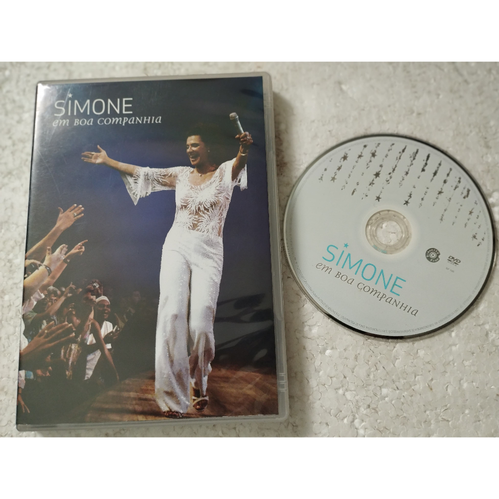Dvd Show - Simone - Em Boa Companhia | Shopee Brasil