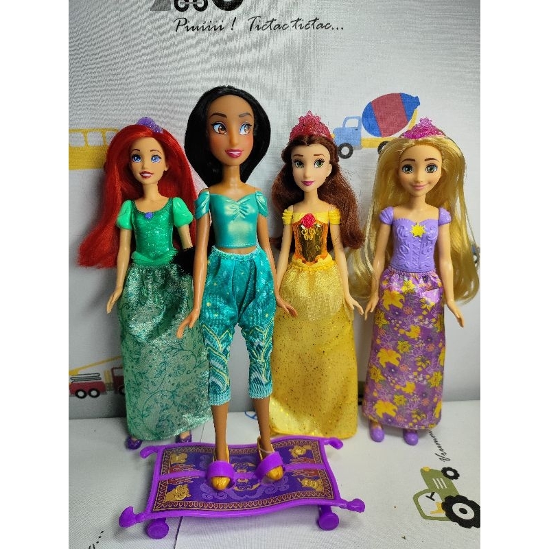Bonecas Princesas Da Disney Hasbro E Mattel Shopee Brasil