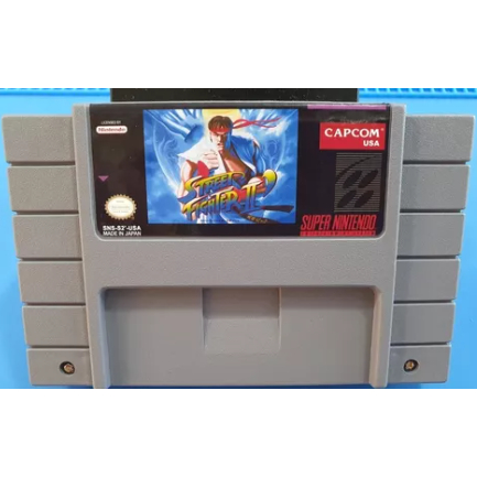 Jogo Street Fighter 2 Champion Edition Nova Repro Snes 100%, fita cartucho Super Nintendo ...