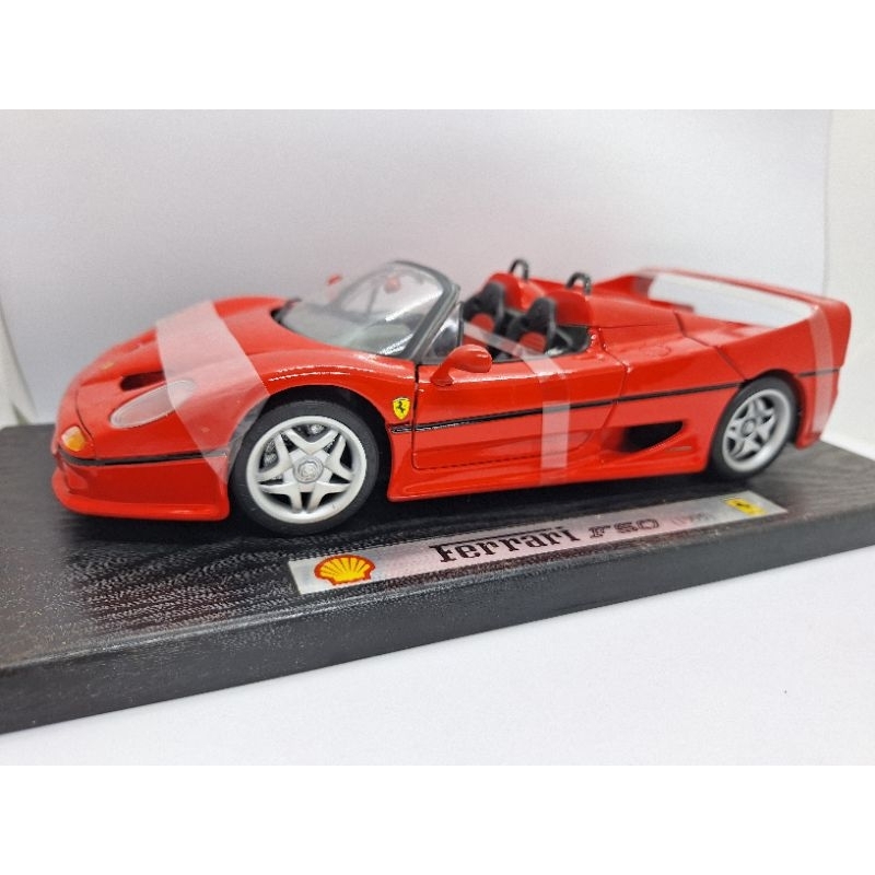 Miniatura Carro Colecionável Ferrari F-50 Ano 1995 Coleção Posto Shell ...