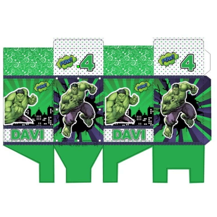 Kit 10 Caixas Milk HULK CORTE/MONTE | Shopee Brasil