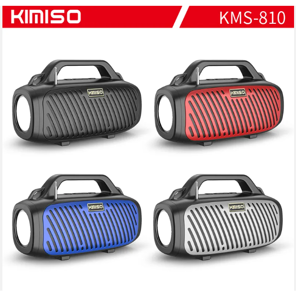 Caixa de som portatil kimiso kms-810 | Shopee Brasil