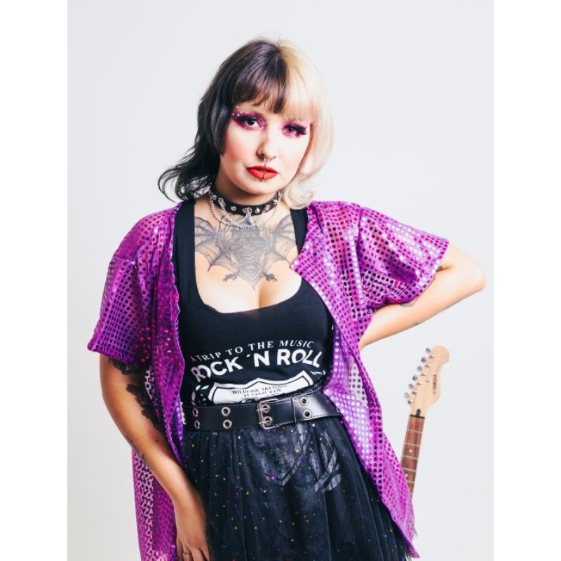 Kimono Festival Carna Rocker Fantasia | Shopee Brasil