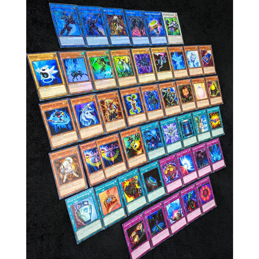 Deck Yugioh ORIGINAL Link Ciberso Code Talker Yu-Gi-Oh completo ...