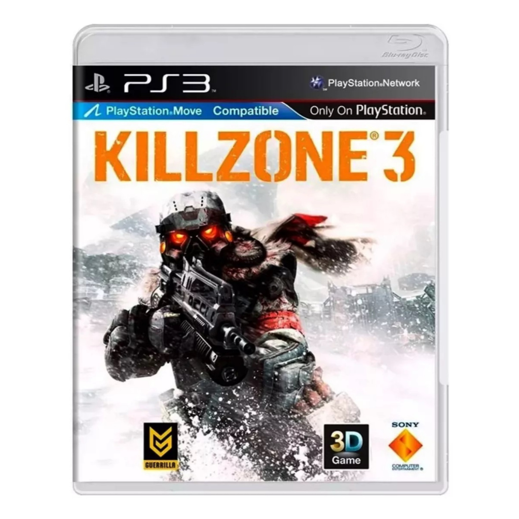 Jogo Killzone 3 Playstation 3 Mídia Física Original Ps3 Game (Recondicionado) | Shopee Brasil