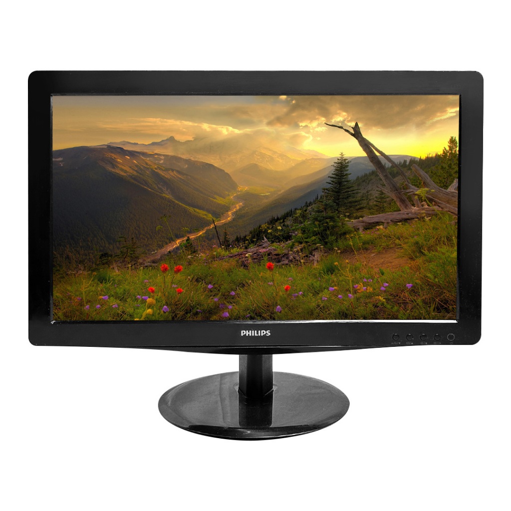 MONITOR PHILIPS - 196V3L - 19" - VGA / DVI | Shopee Brasil