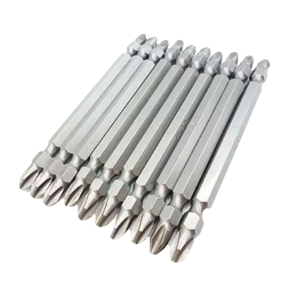 Kit Bits Para Parafusadeira 10 Peças Philips Ph2 Longo Imantado Ponta ...