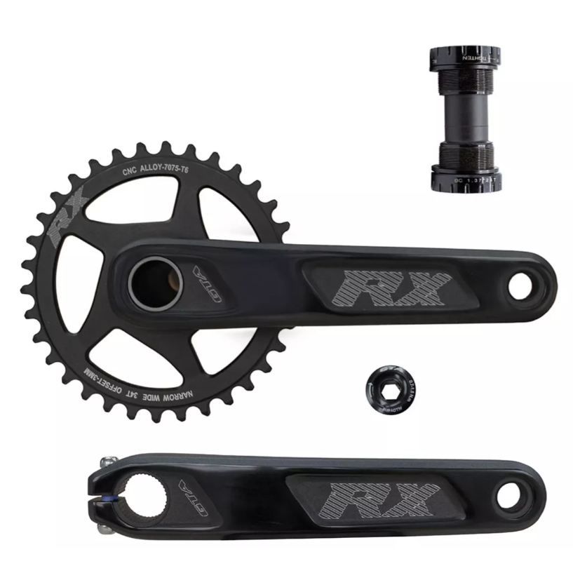 Pedivela Integrado Gta Rx Direct Hollowtech Offset 3mm | Shopee Brasil