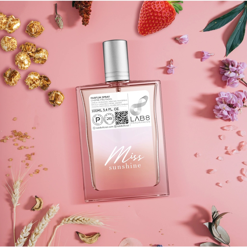 Perfume Feminino LAB 8 - Miss Sunshine 100ml | Shopee Brasil