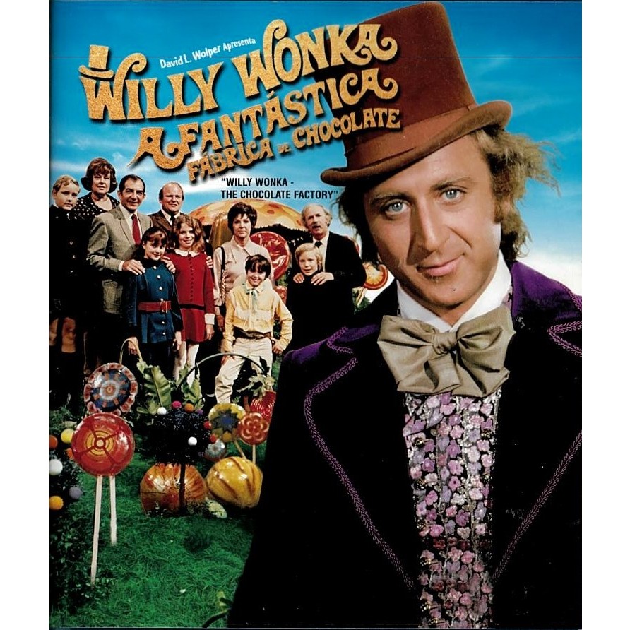 FILME - A FANTÁSTICA FÁBRICA DE CHOCOLATE (Willy Wonka & the Chocolate Factory) - 1971 - BLURAY ...