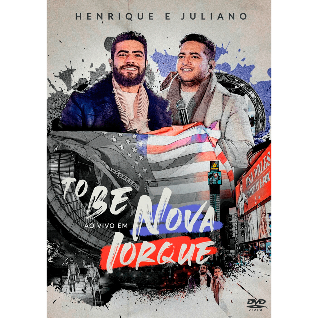 DVD Henrique & Juliano - To Be - Ao Vivo Em Nova Iorque (Fan-Made ...