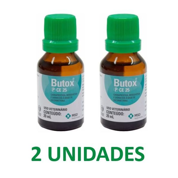 Kit Butox P CE 25 de 20ML - MSD (2 Unidades) | Shopee Brasil