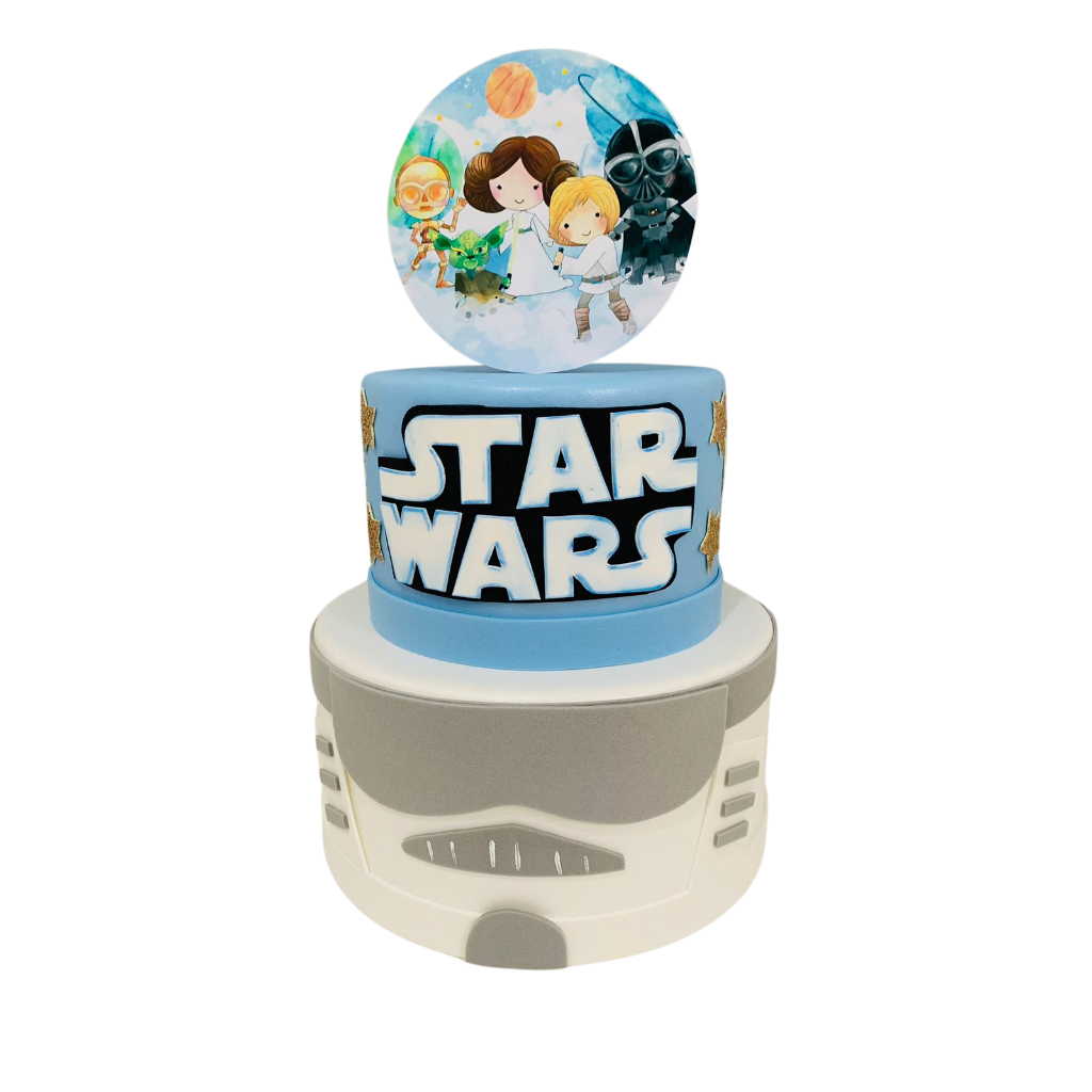 Bolo fake star wars baby | Shopee Brasil