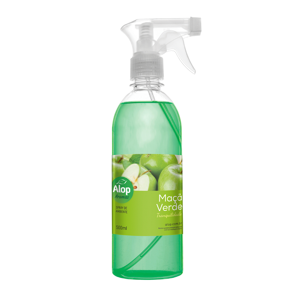 HOME SPRAY Cheirinho De Ambiente 500 ml Maça verde | Shopee Brasil