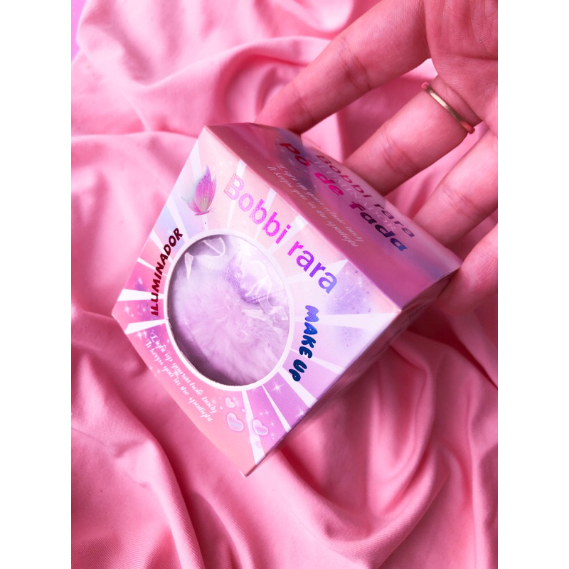 Bobbi Rara- iluminador Corporal (formato de pom-pom) | Shopee Brasil