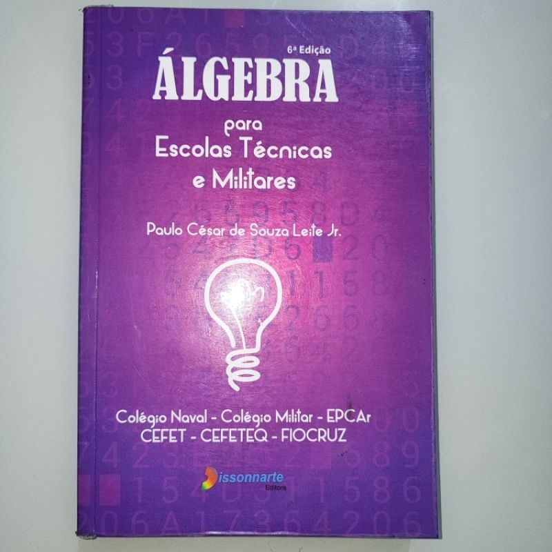 Álgebra para Escolas Técnicas - 6° edição | Shopee Brasil