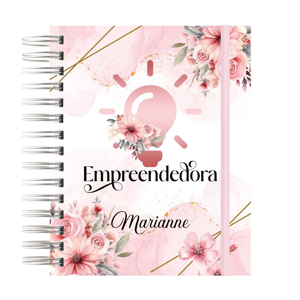 Agenda Permanente Coleção Profissões 2024/2025 Personalizada c/ Nome ...