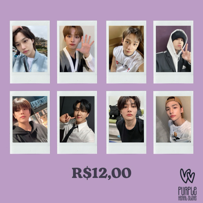 KIT STRAY KIDS | Polaroids | - Fanmade Polaroid | Shopee Brasil