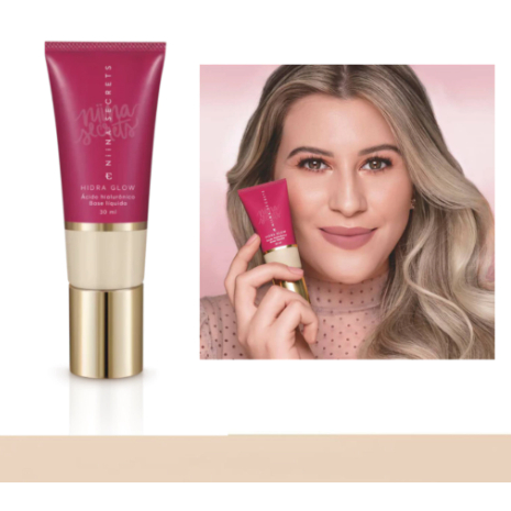 Base Niina Secrets Hidra Glow 30ml - Base liquida facial Nina Eudora ...