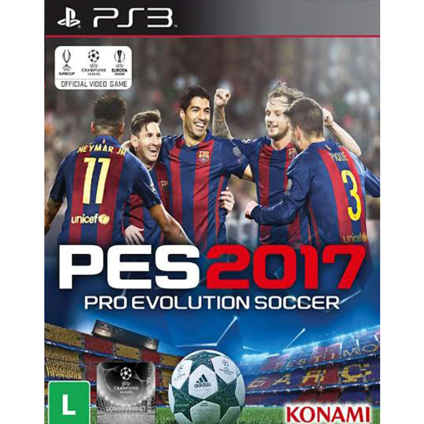 JOGO PES 2017 PS3 | Shopee Brasil