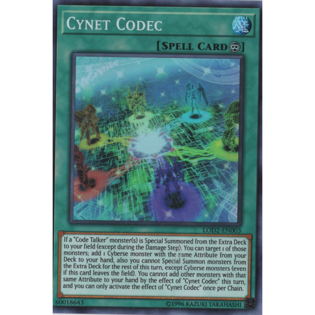 Carta CYNET CODEC YU-GI-OH | Shopee Brasil