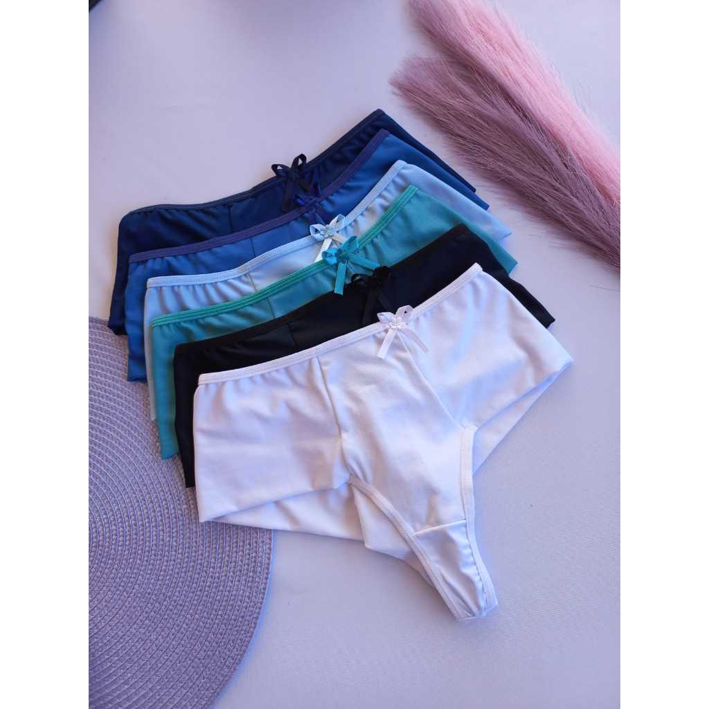 Kit 3 Calcinha Plus Size Fio Duplo Cós Alto Pala Lateral Dupla Fio ...