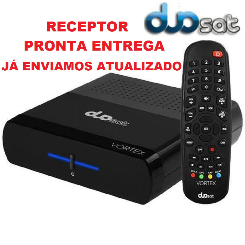 receptor duo sat vortex banda ku via satelite Original | Shopee Brasil