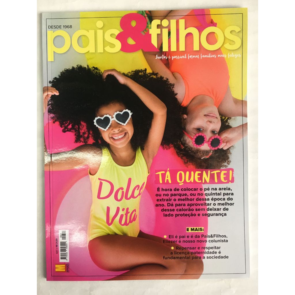 Revista Pais E & Filhos Edição Mês Atual | Shopee Brasil