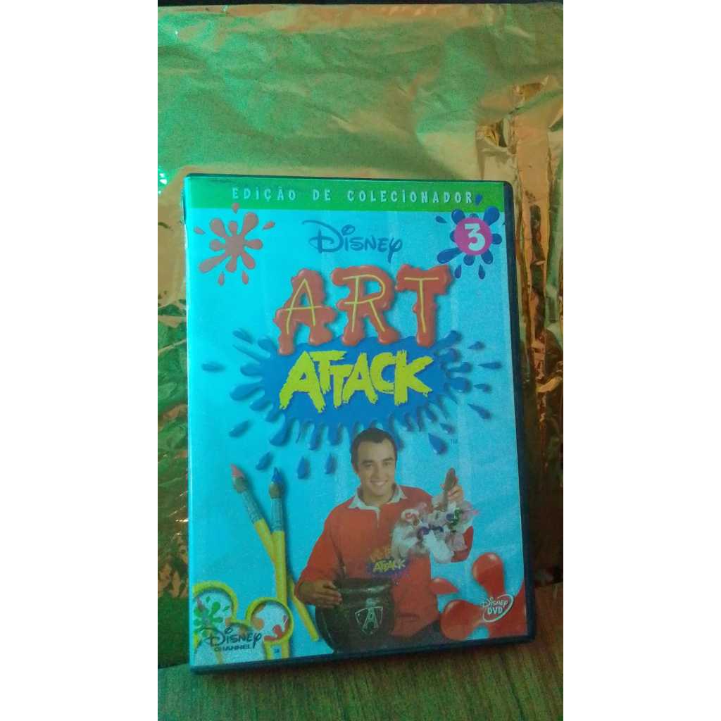 DVD art attack edição de colecionador gisney 3863 | Shopee Brasil