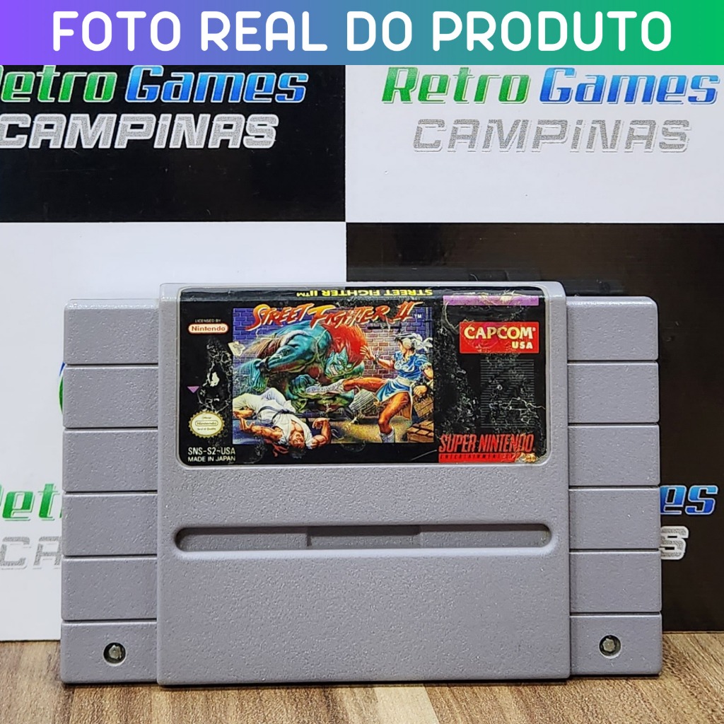 STREET FIGHTER 2 - SNES | Shopee Brasil
