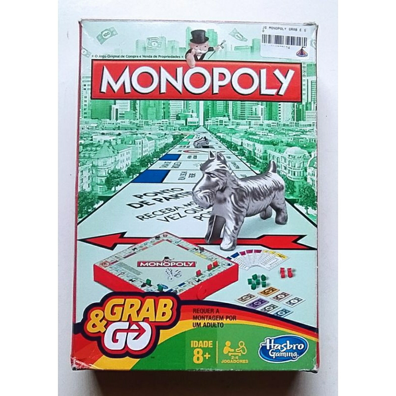 Jogo Monopoly Go da Hasbro | Shopee Brasil