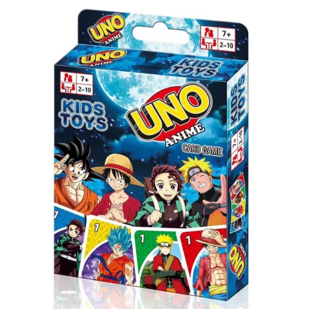 Jogo de Cartas Uno Anime | Shopee Brasil