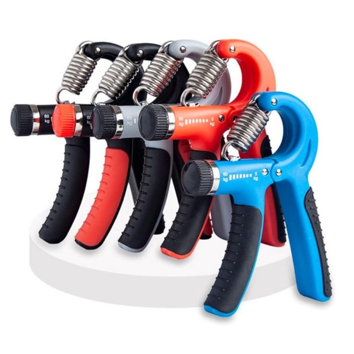 Hand Grip Flexor De Punho Ajustável 60 Kg Treinar Antebraço | Shopee Brasil