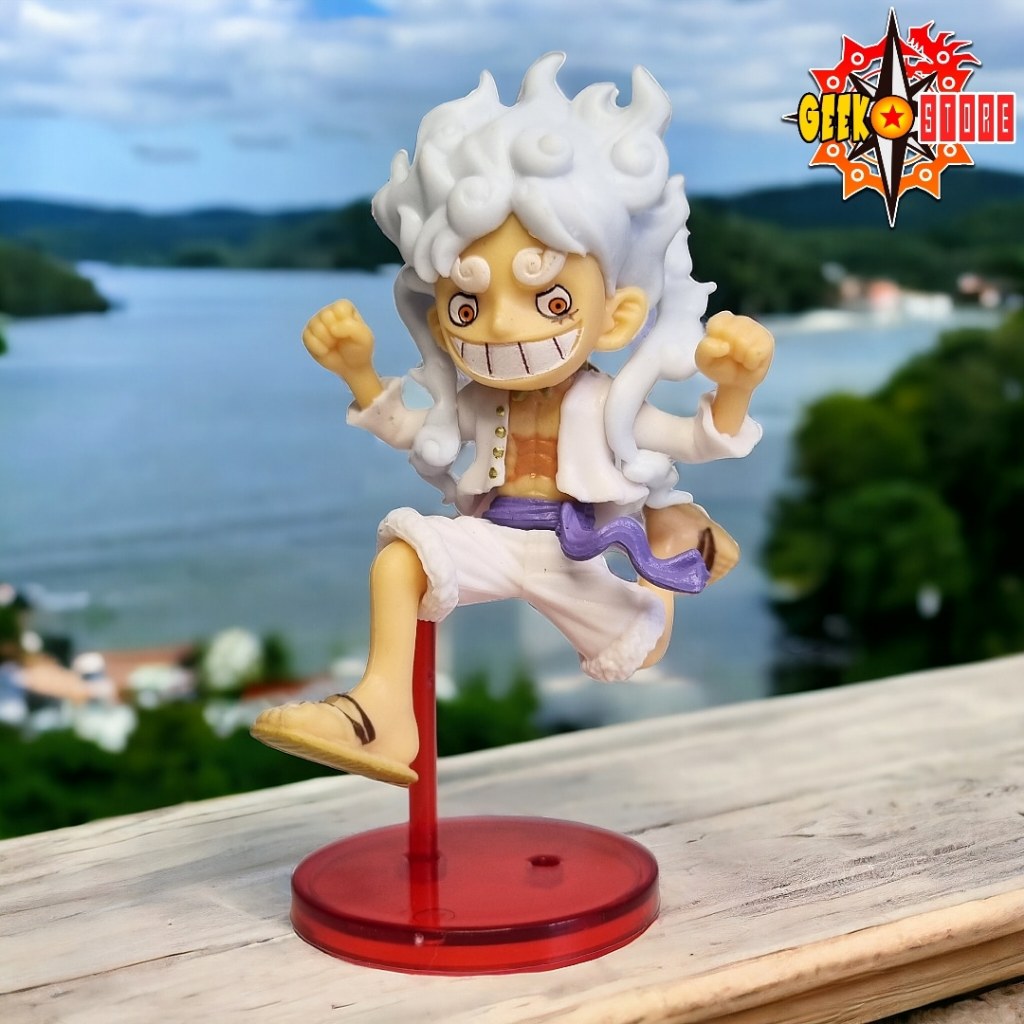 Miniatura luffy gear 5 | Shopee Brasil