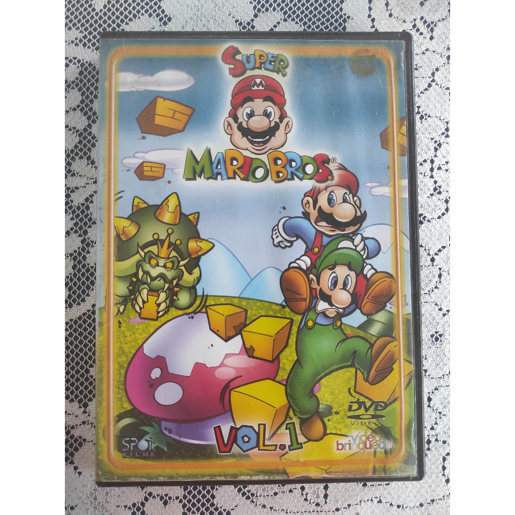 DVD Original - Super Mario Bros Volume 1 (6 Episódios Incríveis ...