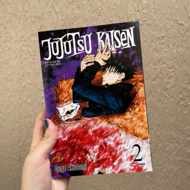 Jujutsu Kaisen volume 2 mangá | Shopee Brasil