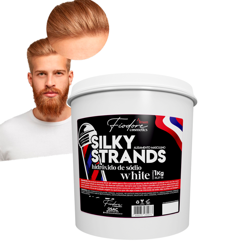 Alisamento Americano Silky Strands 4man Fiodore - Relaxamento Capilar ...