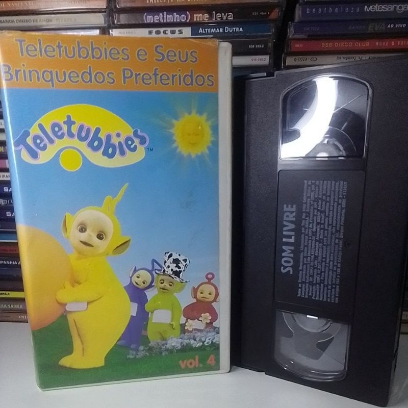 TELETUBBIES E SEU BRINQUEDOS PREFERIDOS - VHS INFANTIL | Shopee Brasil