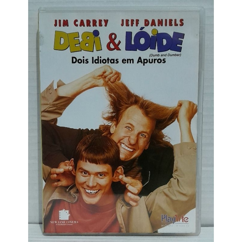 Dvd Debi & Lóide - Dois Idiotas Em Apuros - Jim Carrey - Original Usado ...