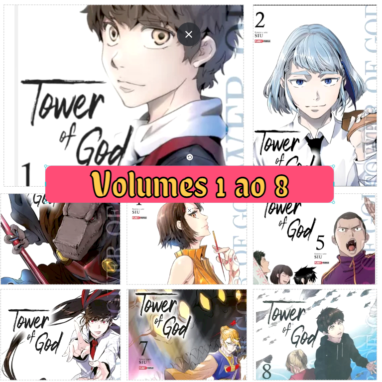 Mangá TOWER OF GOD Vol. 1,2,3,4,5,6,7,8 ( Novo - Lacrado) Português | Shopee Brasil